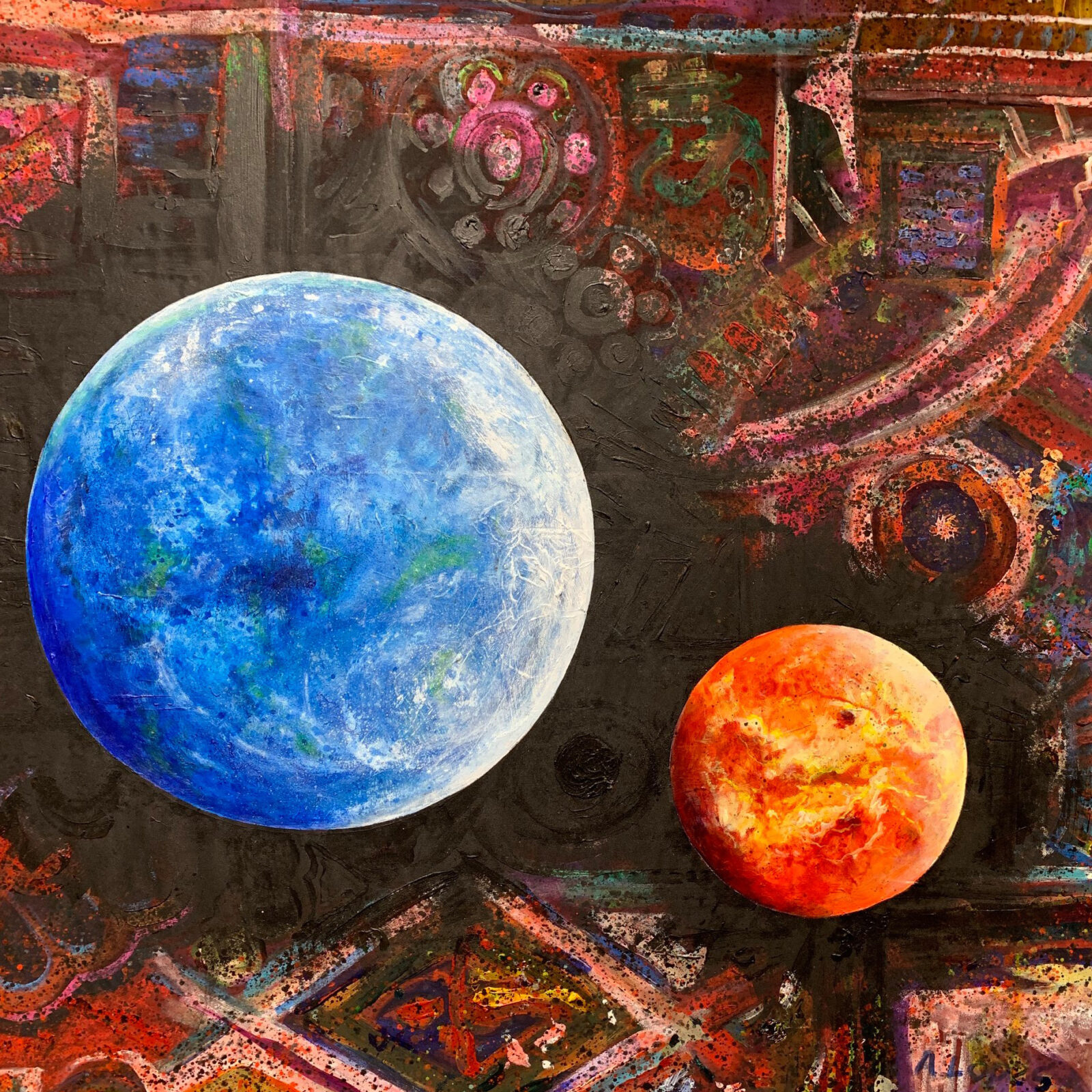 Space and Time Repurposed Exhibit Reception - RCC